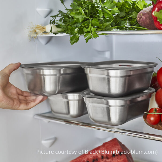 Stainless steel microwave-safe food containers - worldstainless